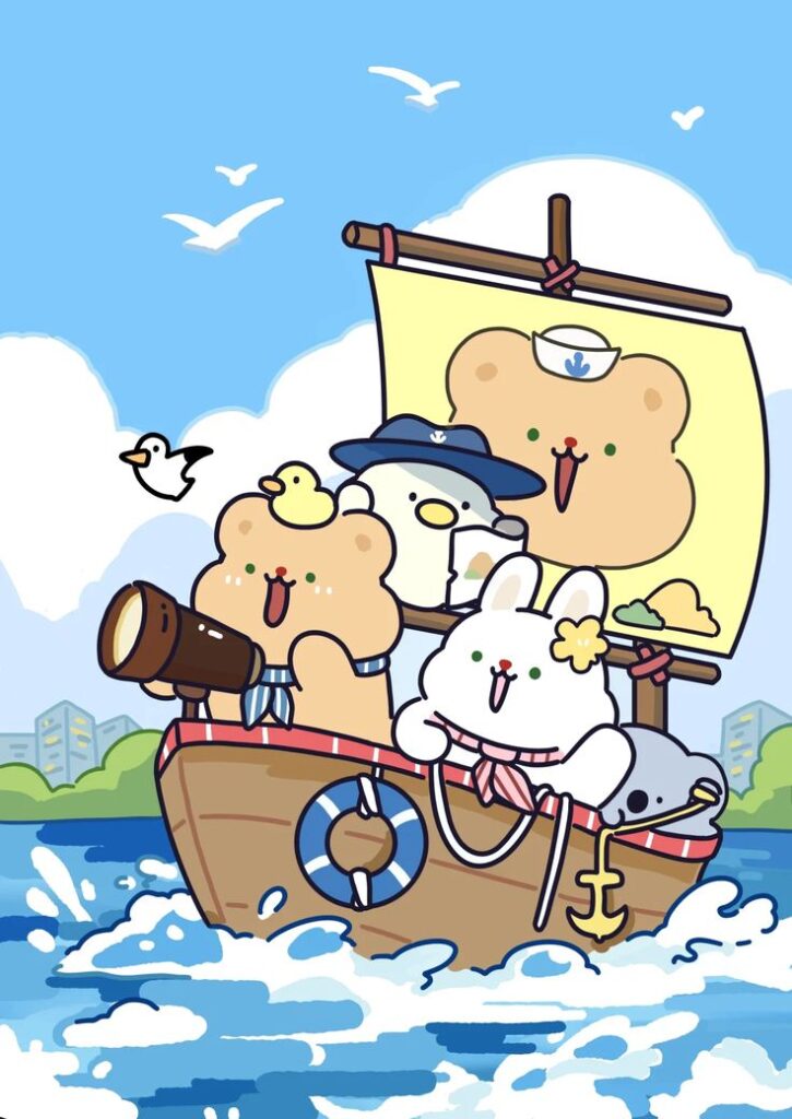 Tải ngay bộ hình ảnh chibi động vật cute cực kỳ dễ thương